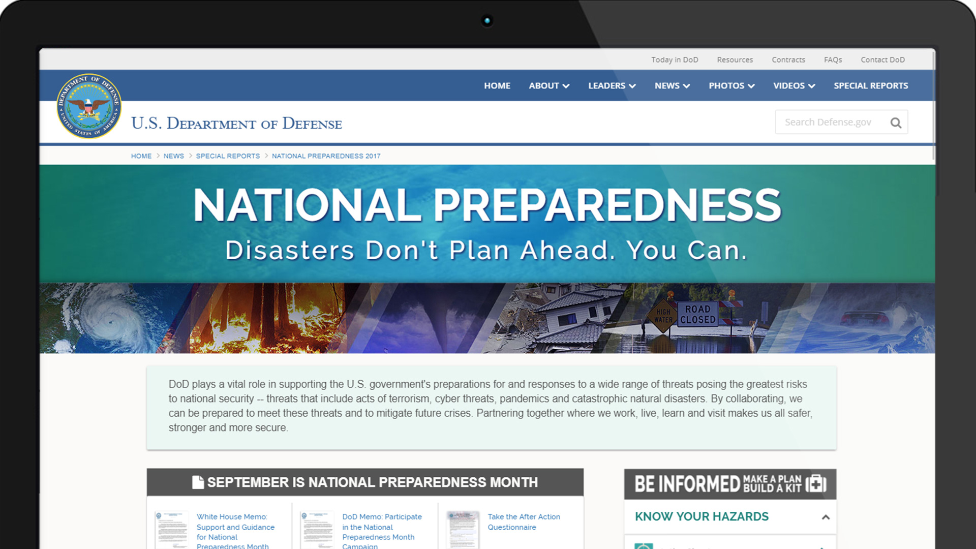 National Preparedness - Special Report - REJ & Associates, Inc.