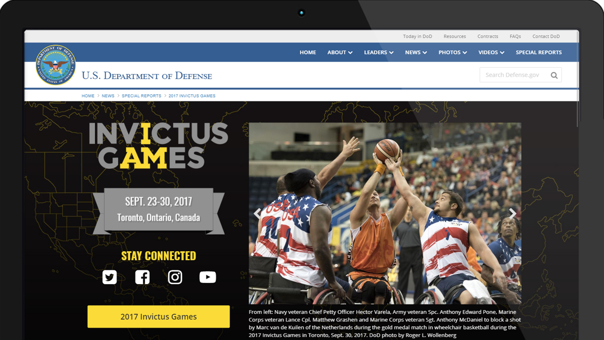 Invictus Games 2017 - Special Report - REJ & Associates, Inc.