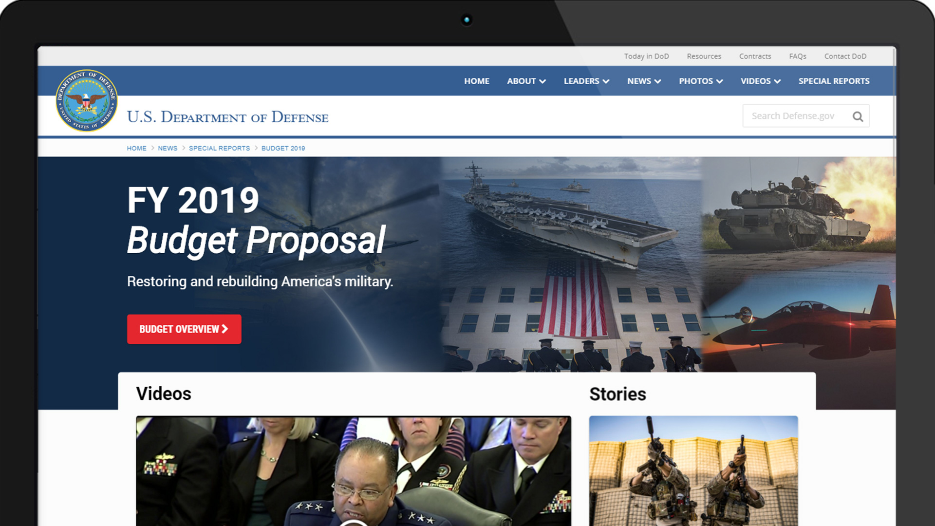 FY 2019 Budget Proposal - Special Report - REJ & Associates, Inc.